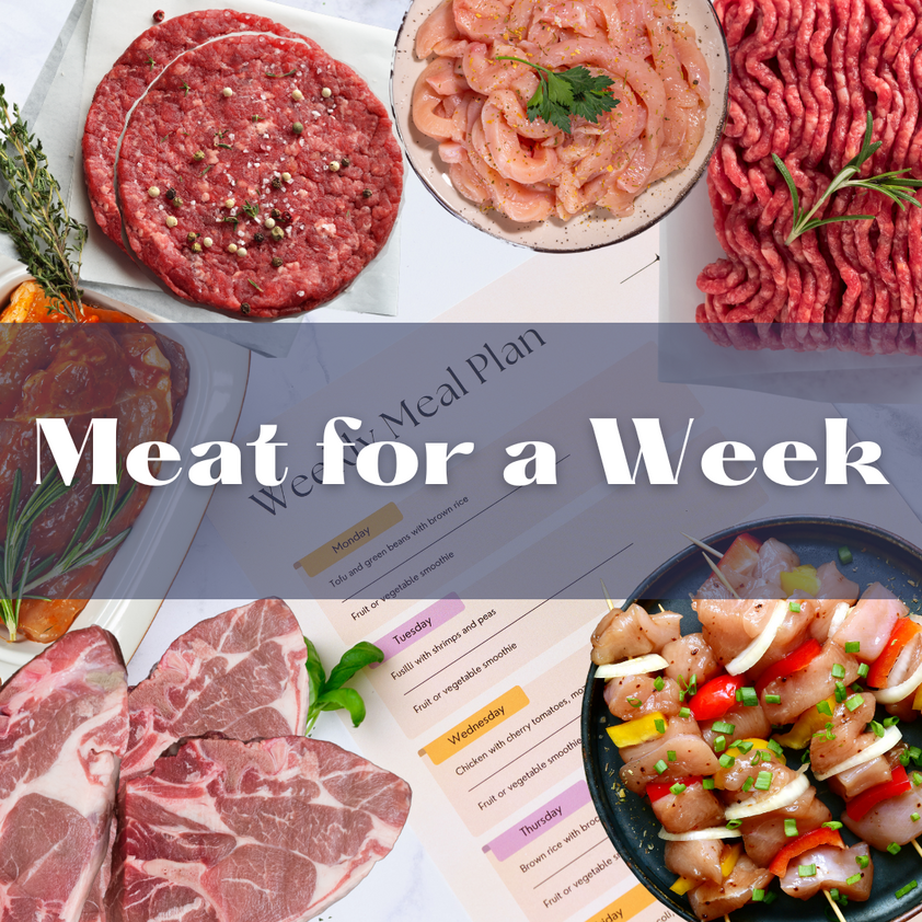 Convenient Meat Pack Suitable for a Week - The Butcher Block Mauritius