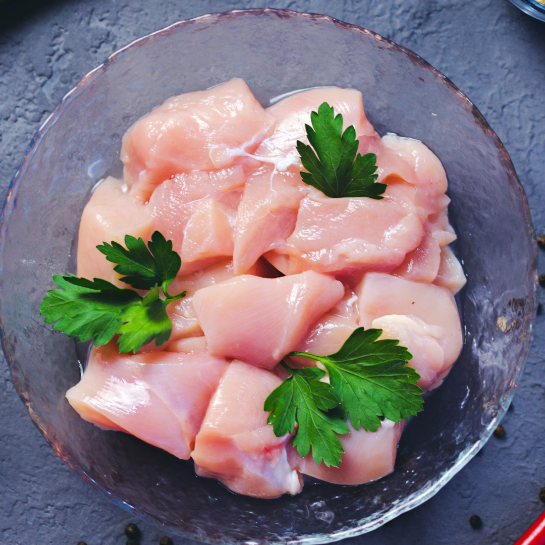 Chicken Breast Cubes Ideal for Curries & Stews - The Butcher Block